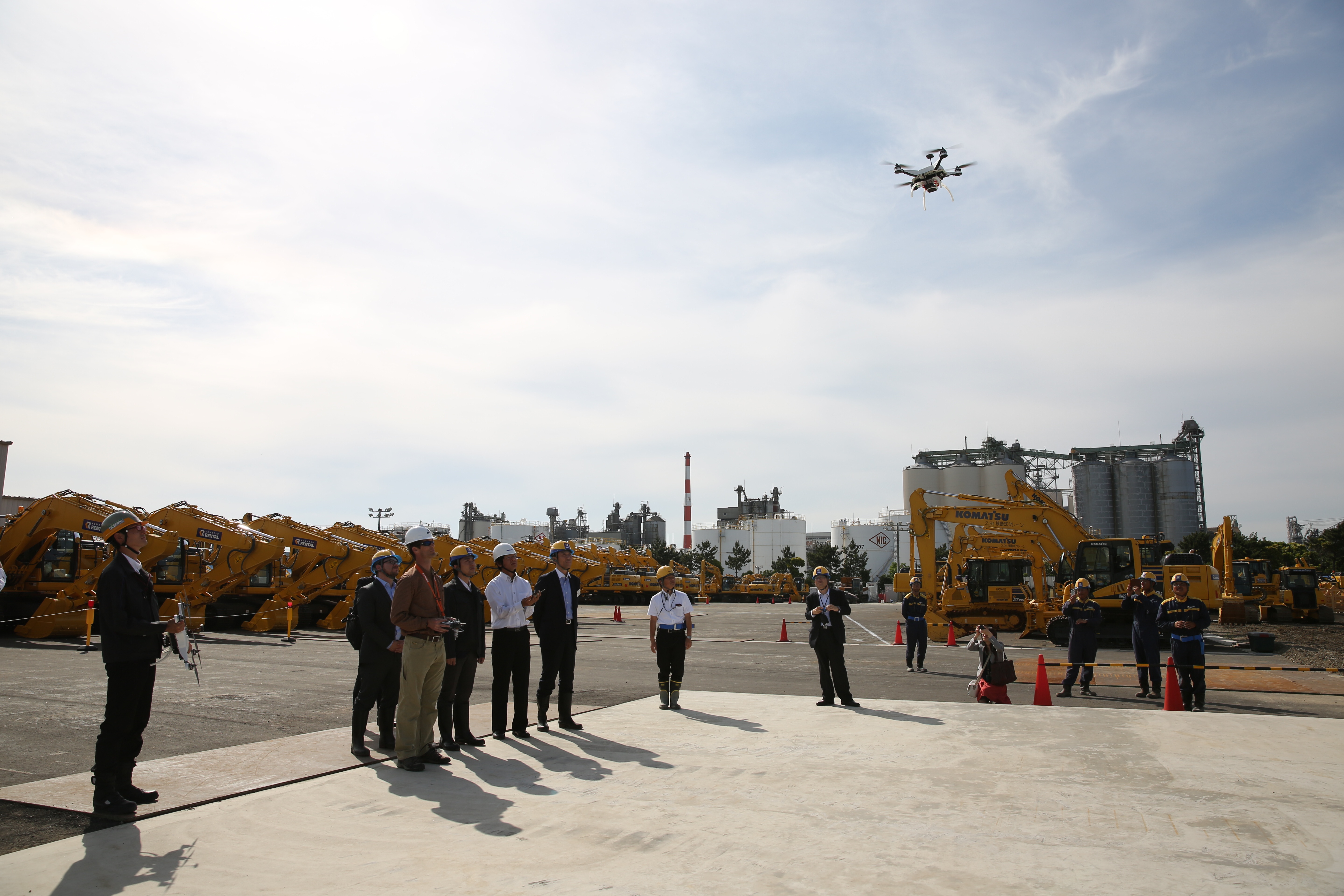 Skycatch Presents to Prospective Japanese PM, Shinjiro Koizumi