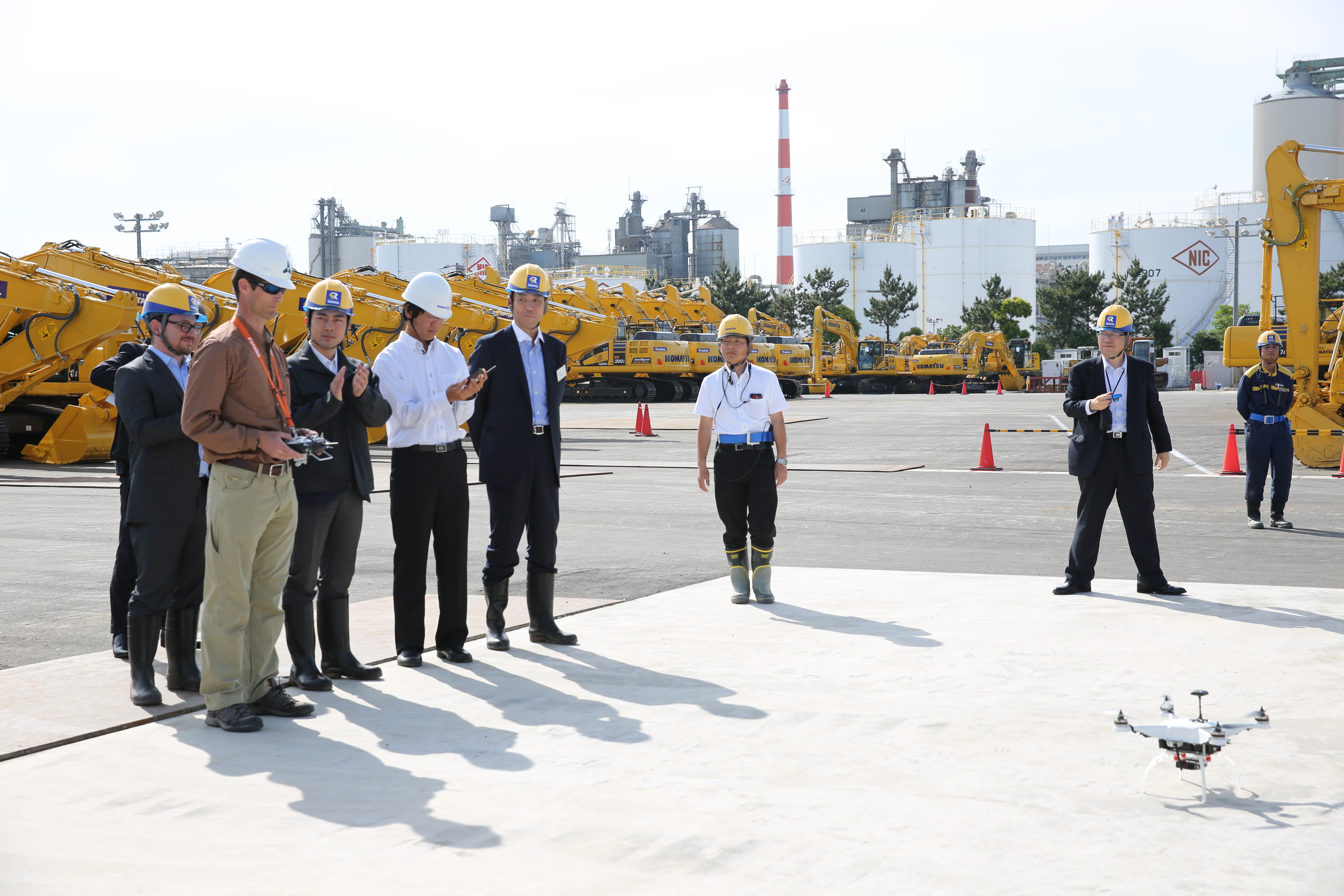 Skycatch Presents to Prospective Japanese PM, Shinjiro Koizumi